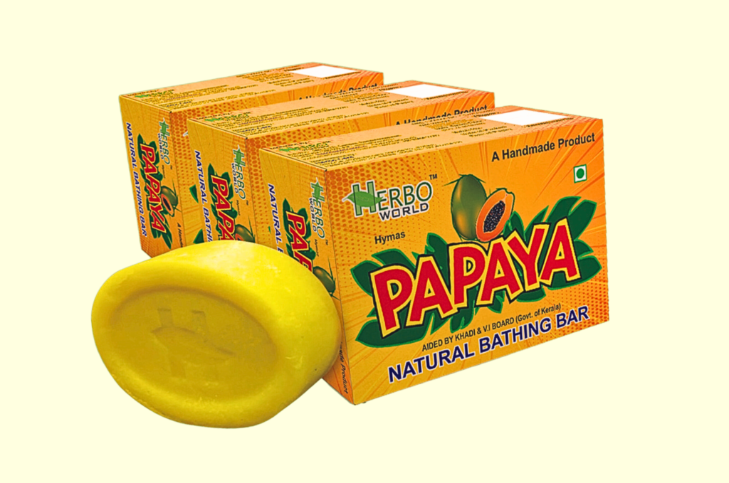 Papaya Soap Now Is Fruit Salad Soap-Pack Of 3/5/10/20 Packs - herboworld